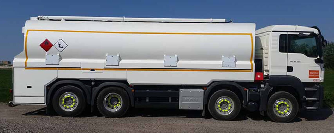 Tankbilar i högsta kvalitet av aluminium för transport av bränsle